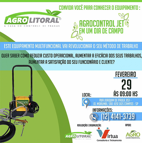 Agrocontinental abre novos distribuidores para a linha Agrocontrol Jet